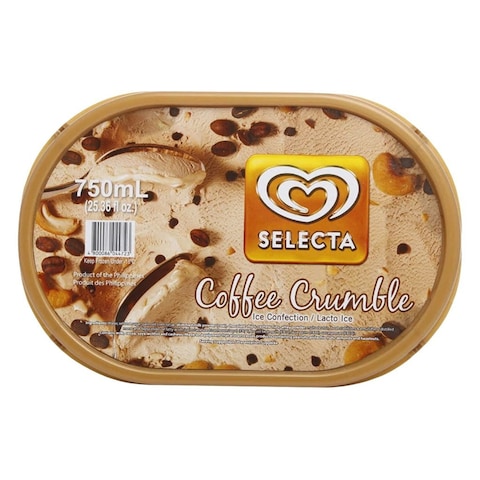 Selecta Coffee Crumble Ice Cream 750ml price in Kuwait | Carrefour ...