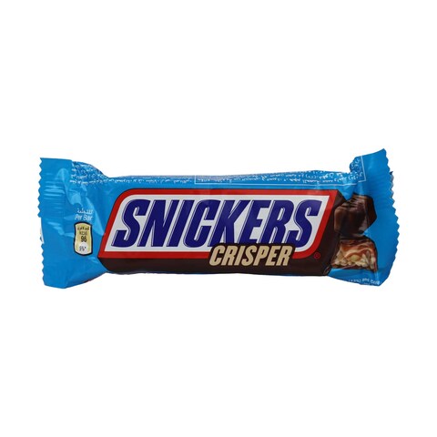 Buy Snickers Crisper Chocolate Bar - 40 Gram Online | Carrefour Egypt