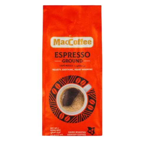 Buy MacCoffee Espresso Ground Coffee 375g Online | Carrefour Kenya
