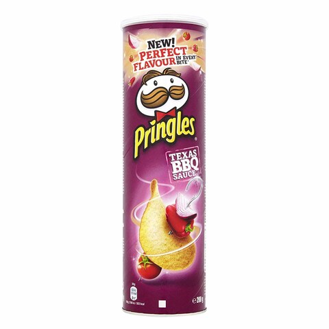 PRINGLES POTATO CHIPS BBQ L 200G price in Kuwait | Carrefour Kuwait ...