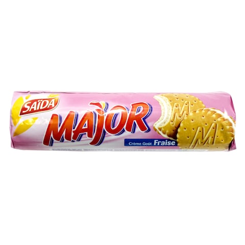 Buy Saida Major Cream Fraise Biscuits 175g Online | Carrefour Kenya