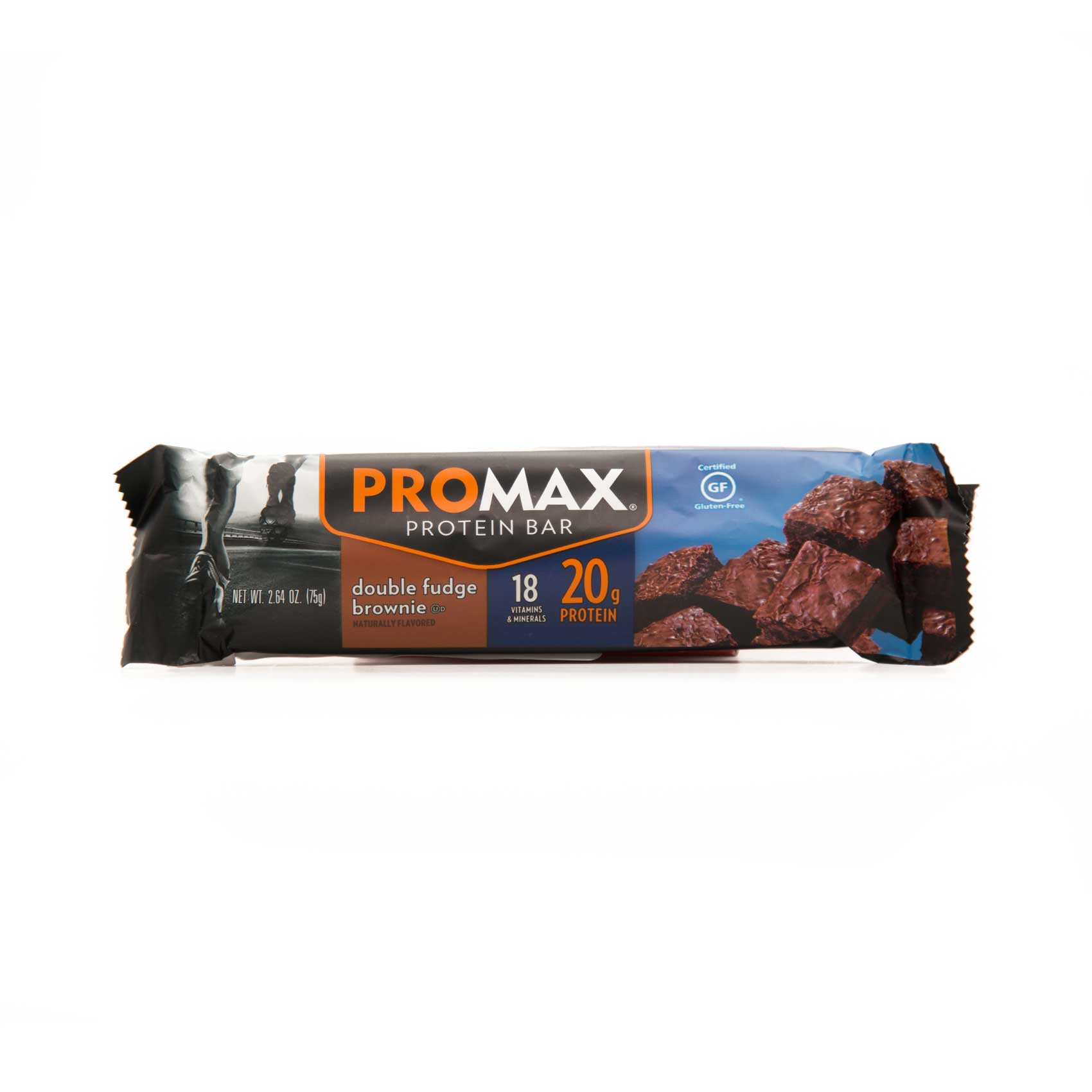 Buy Promax double fudge brownie gluten free 75 g Online | Carrefour KSA