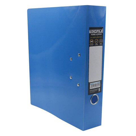 Techfile Home And Office Lever Arch Box File Sky Blue Online ...