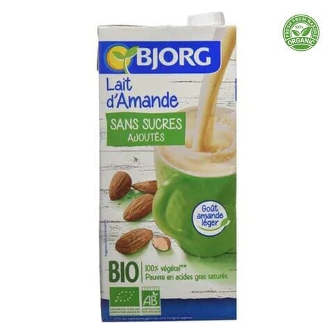 Bjorg Organic No Added Sugar Almond Milk 1L price in Kuwait | Carrefour ...