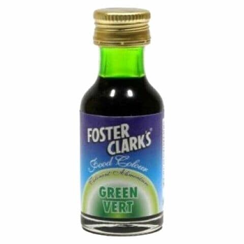 Foster Clarks Green Vert Food Color 28 ml price in Kuwait | Carrefour ...