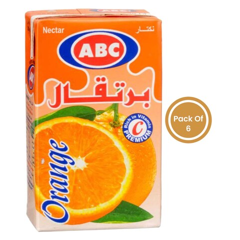 ABC Orange Nectar Juice 135ml x Pack of 6 price in Kuwait | Carrefour ...
