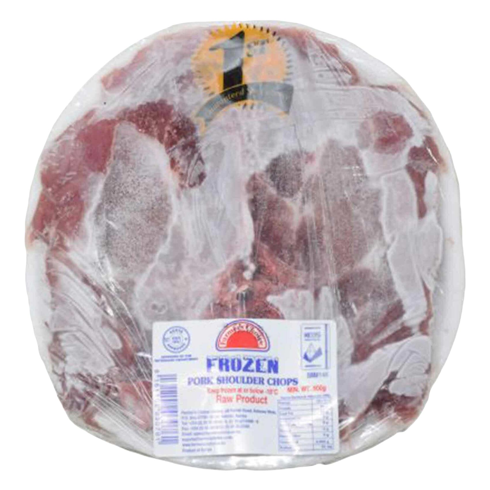 Buy Farmers Choice Frozen Pork Shoulder Chops 500g Online | Carrefour Kenya