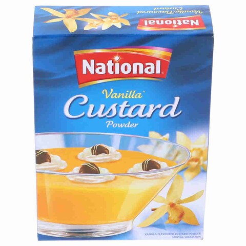 Buy National Vanilla Custard Powder 120 gr Online | Carrefour Pakistan