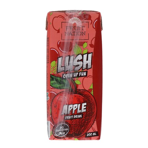 Buy Fruit Nation Lush Open Up Fun Apple 200 ml Online | Carrefour Pakistan
