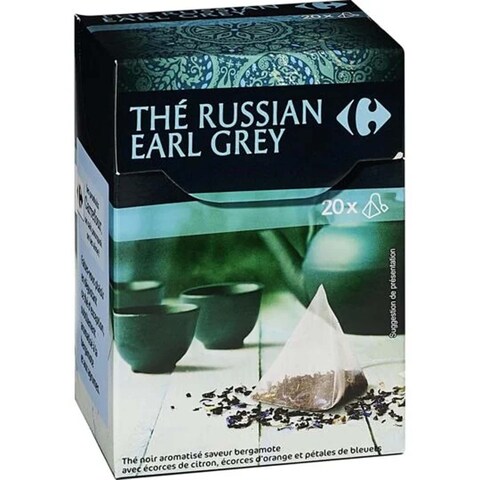 Carrefour Russian Earl Grey Tea 1.8g x 20 Teabags price in Kuwait | Carrefour Kuwait ...