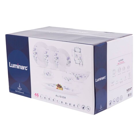 Buy LUMINARC DINNER SET ALISIER 46PC Online | Carrefour Kenya