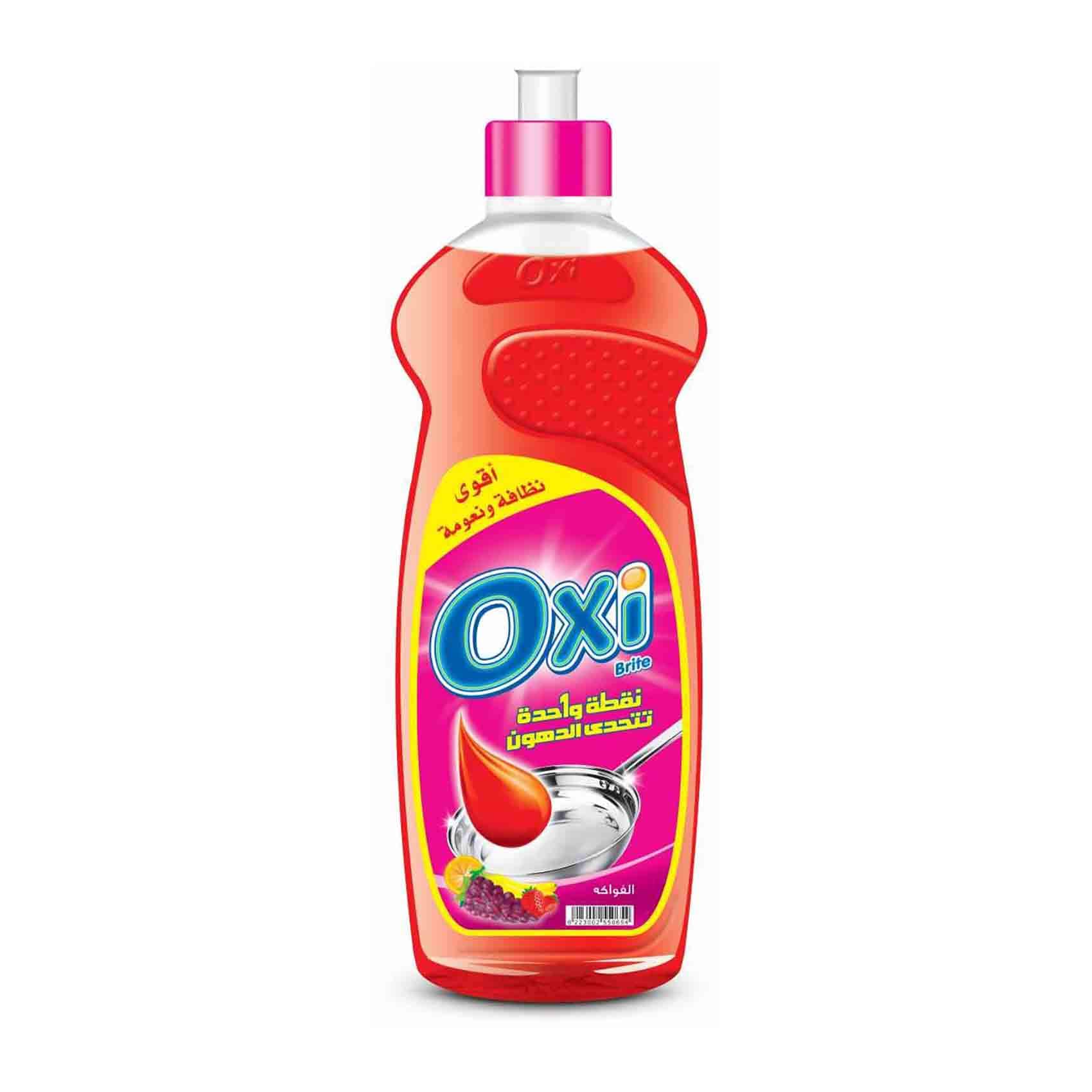 Buy Oxi Brite Dishwashing Liquid Cleaner - Fruits Scent - 675ml Online ...