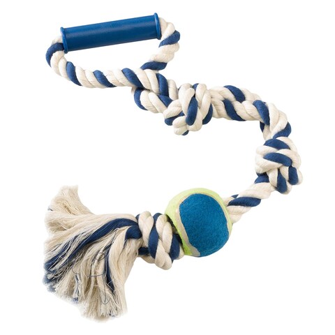 Buy Ferplast PA6519 Cotton Tug Toy With Ball Online | Carrefour Kenya