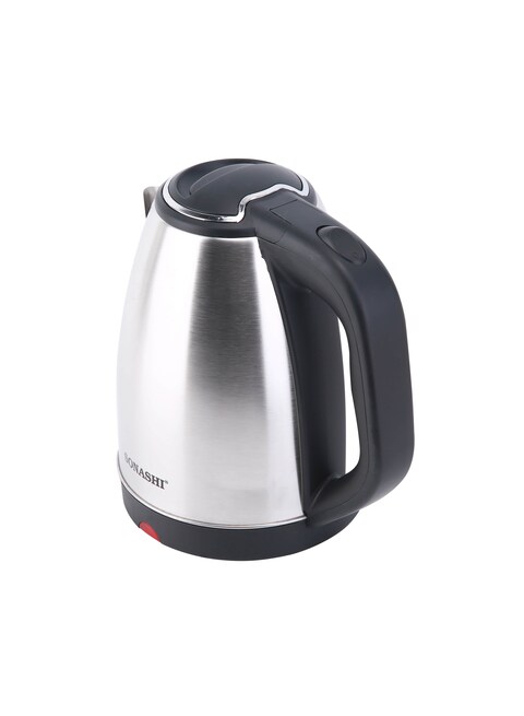 Buy Sonashi Cordless Electric Kettle 1.8 L 1500 W SKT-1815 Black/Silver Online | Carrefour UAE