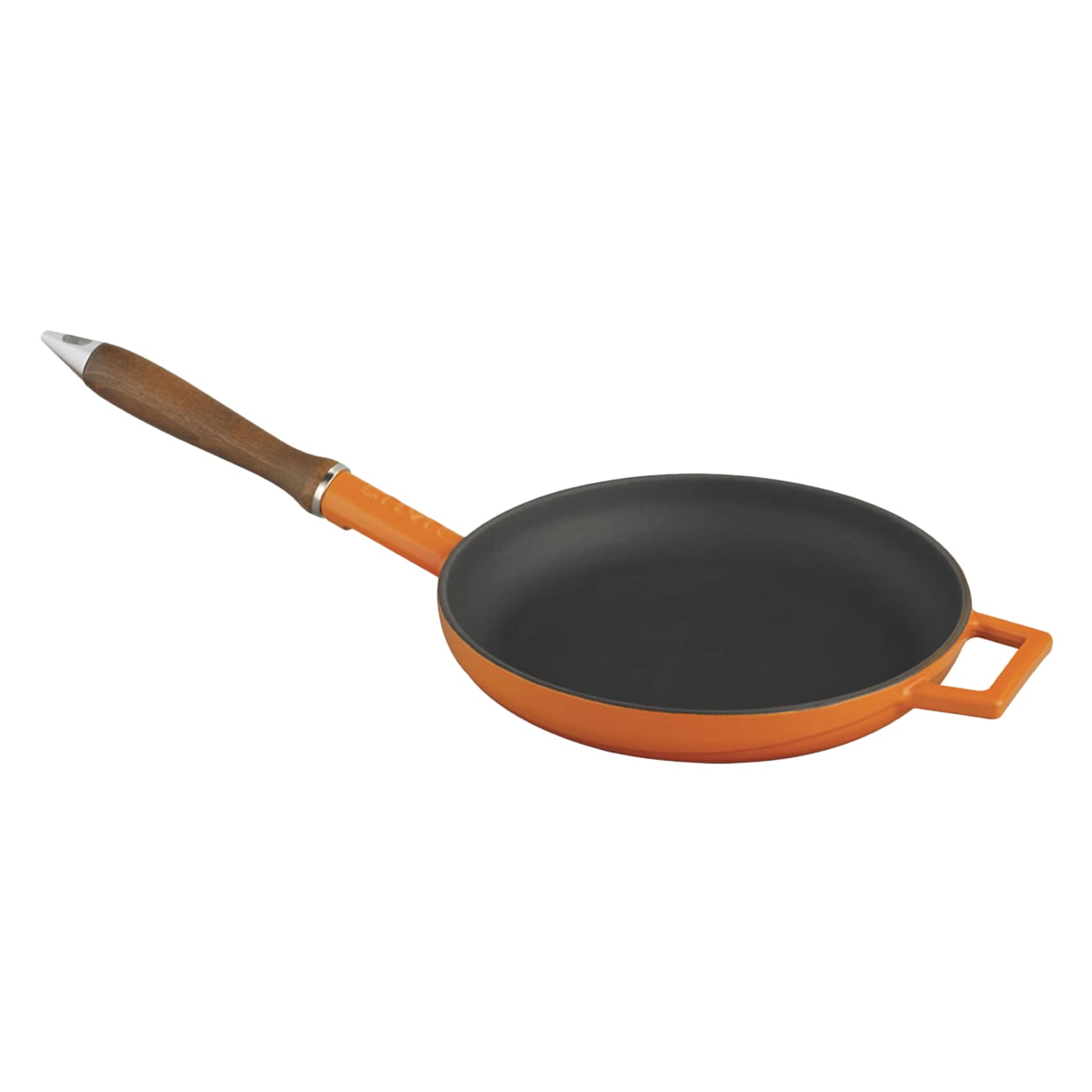 Buy Lava Frying Pan With Wooden Handle 28cm Orange Online | Carrefour Kenya