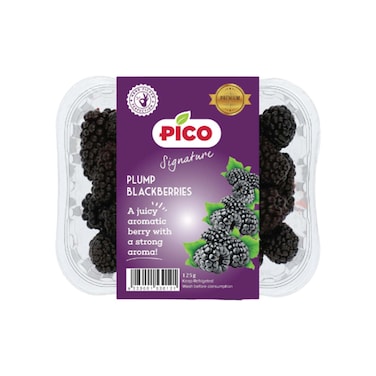 Buy Pico blackberries punnet 125 g Online | Carrefour KSA