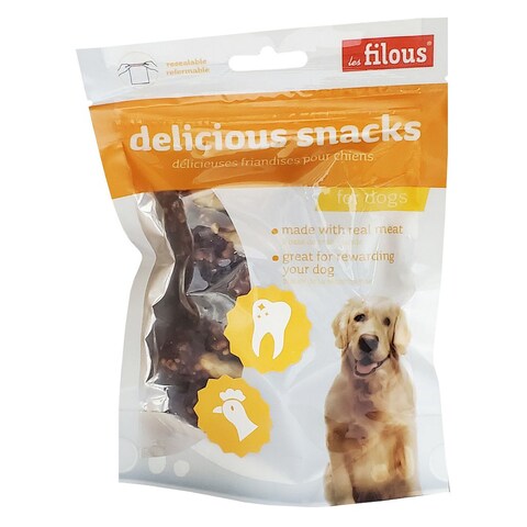 Les Filous Eurosiam Snack Chicken And Rice Rawhide Dog Food 100g price ...