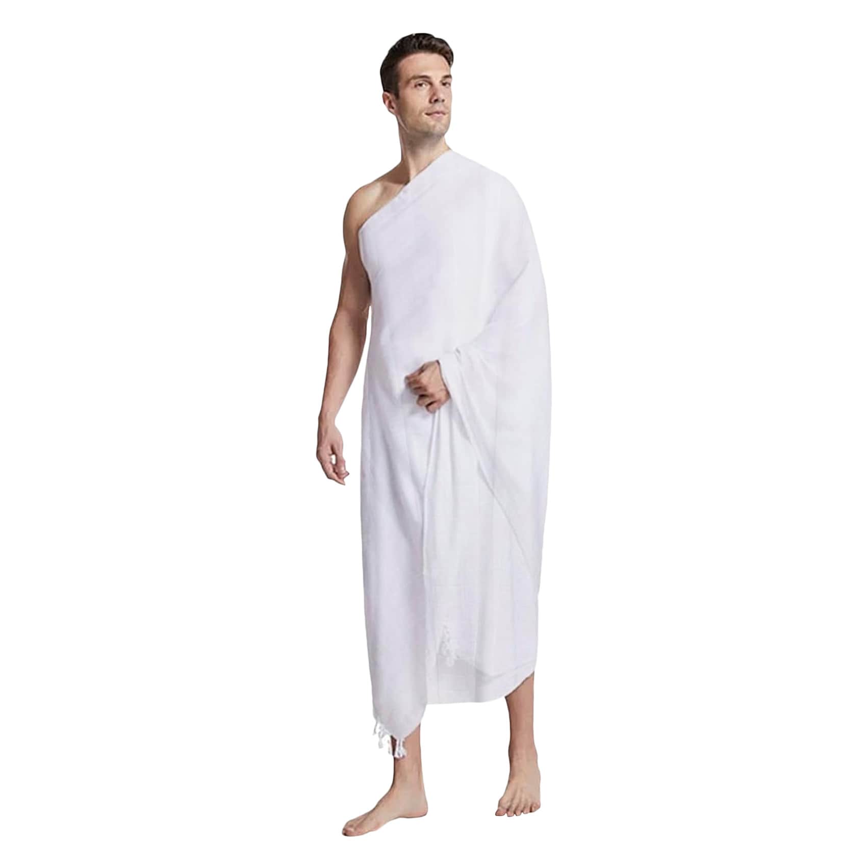 Buy Ihram For Umrah And Hajj, Two Pieces Cloth For Pilgrimage, 1000g ...