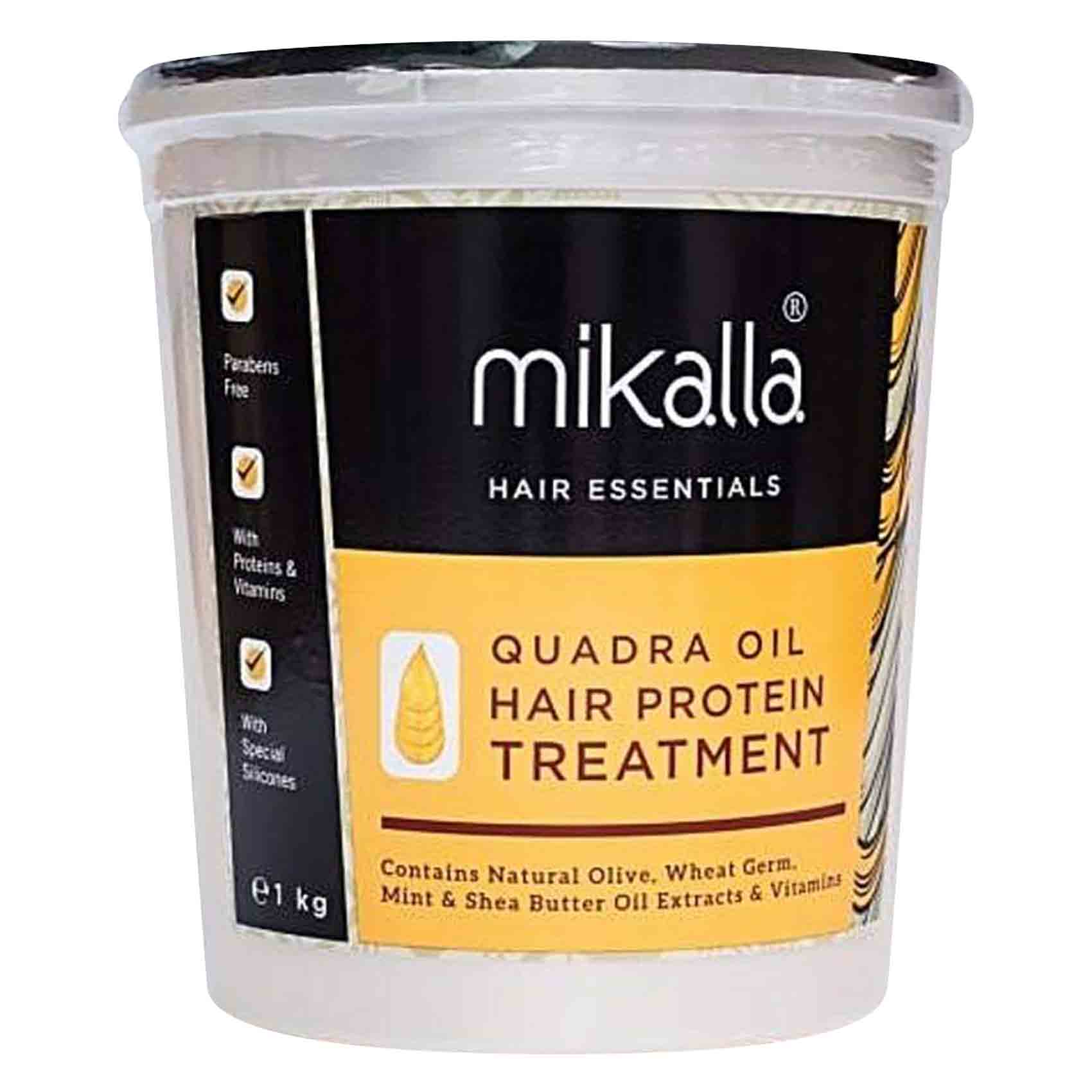 Buy Mikalla Quadra Oil Hair Protein Treatment 700g Online | Carrefour Kenya