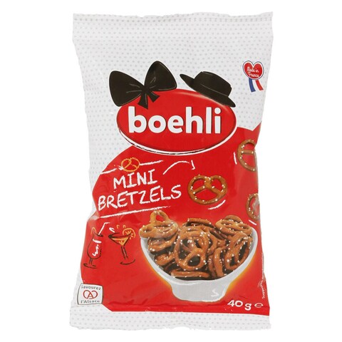 Boehli Mini Bretzels 40g price in UAE | Carrefour UAE | supermarket kanbkam