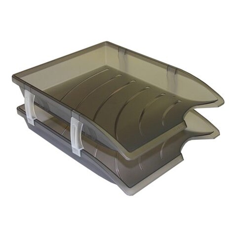 Buy BANTEX OPTIMA LETTER TRAY A4 GREY Online | Carrefour Kenya