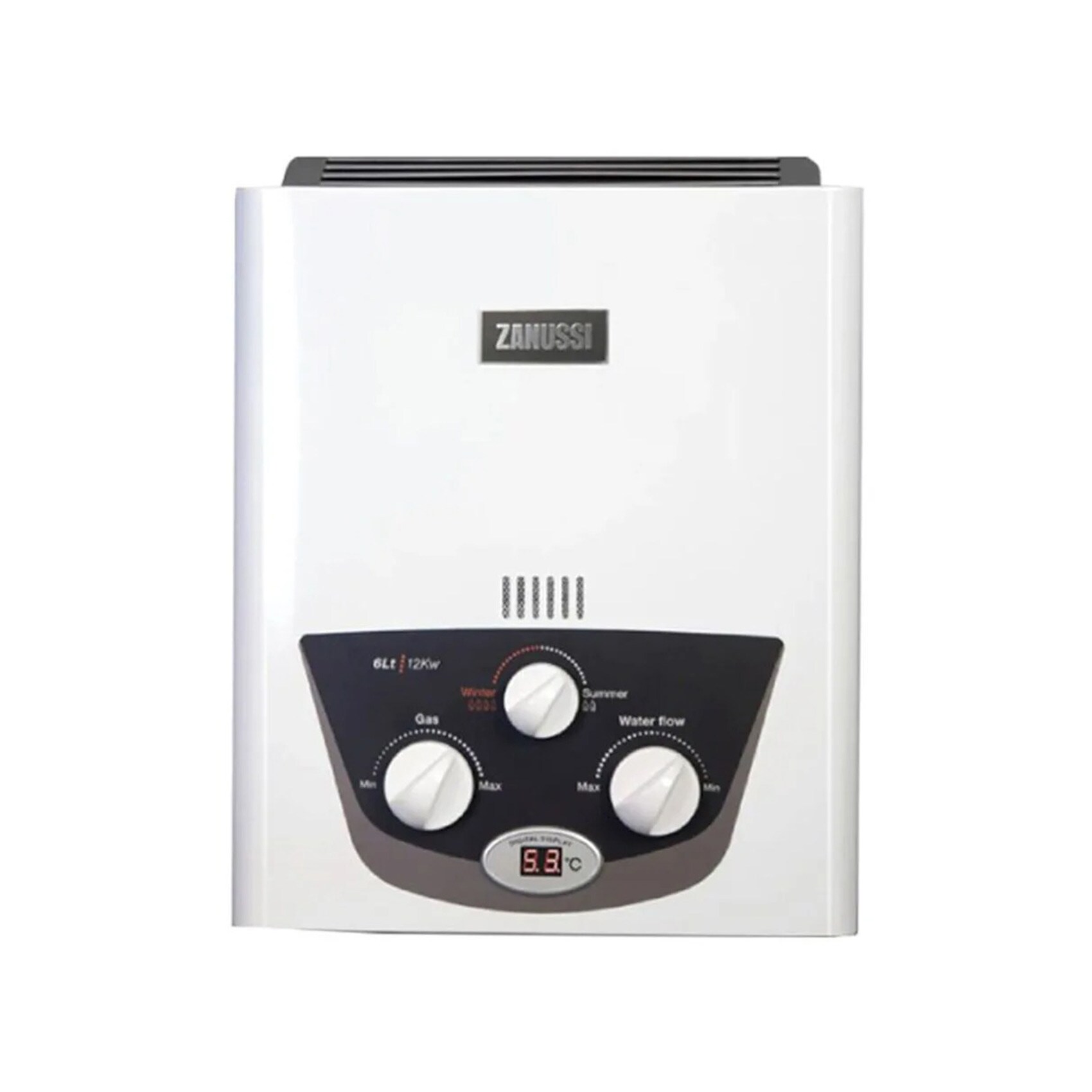Buy Zanussi Digital Gas Water Heater - 6 Liters Online | Carrefour Egypt