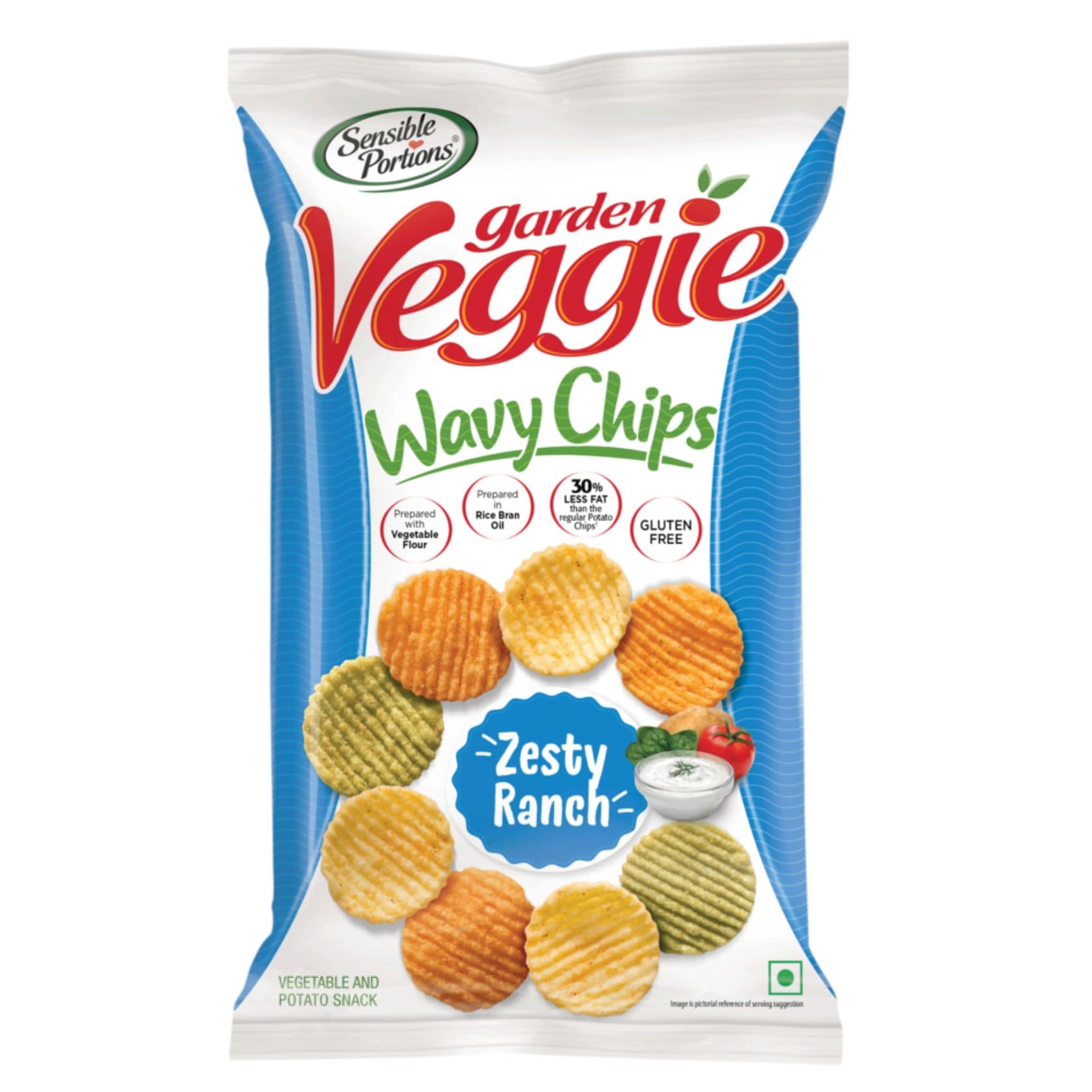 Garden Veggie Chips Ranch Sensible Portions Garden Veggie Straws Zesty