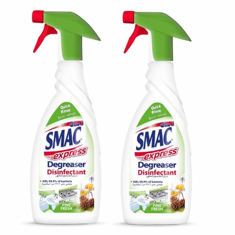 Smac Multi Purpose Cleaner Disnfectant 2X650ML Online | Carrefour Lebanon