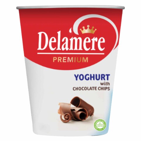 Buy Delamere Premium Real Chocolate Chips Yoghurt 100ml Online ...