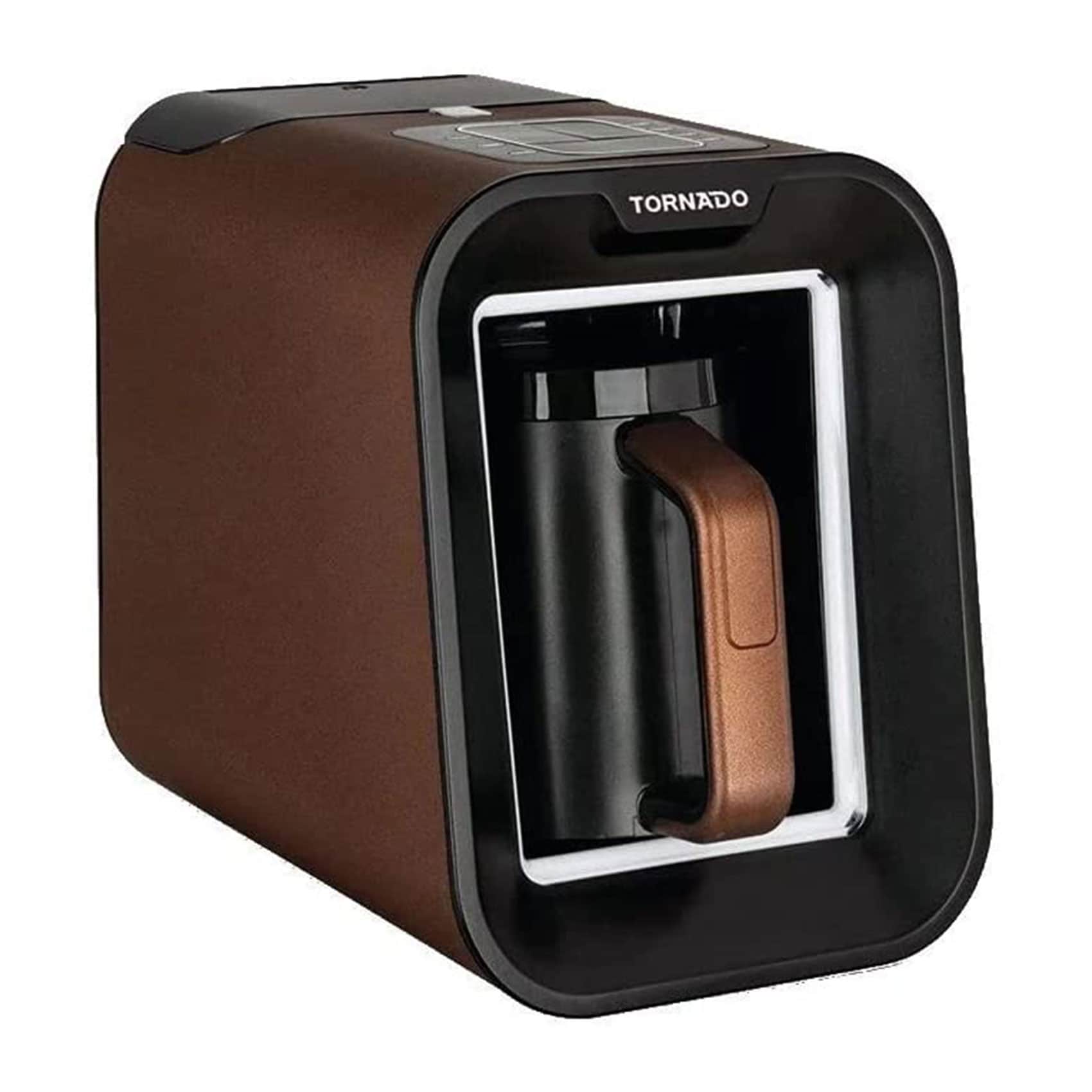 Buy Tornado Turkish Coffee Machine 735 Watt - Brown and Black - TCME ...