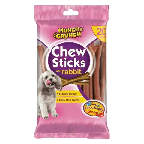 Buy Munch And Crunch Chew Sticks With Rabbit 20 Pieces Online ...