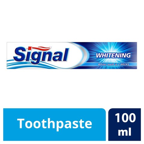 Buy Signal Whitening Toothpaste 100ml Online | Carrefour KSA