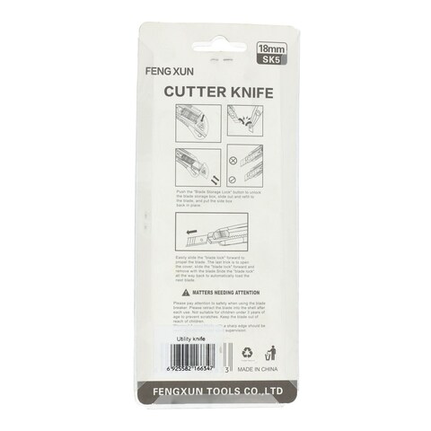 Buy Feng Xun Steel Cutter Knife Online | Carrefour Pakistan