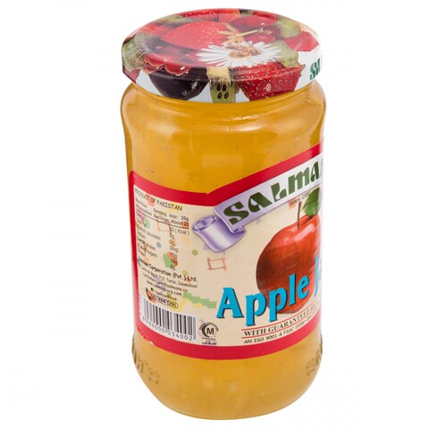Buy Salman's Apple Jam Jars 450 gr Online | Carrefour Pakistan