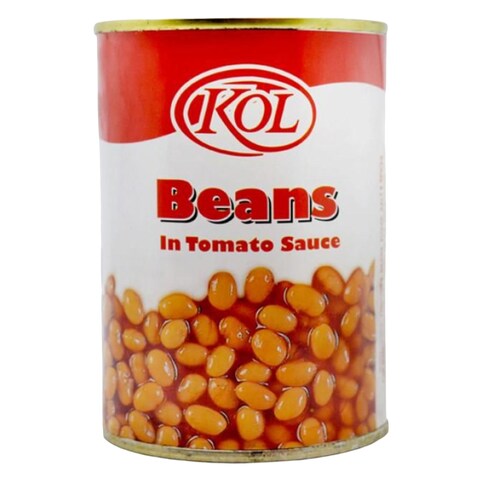 Buy KOL Beans In Tomato Sauce 275g Online | Carrefour Kenya