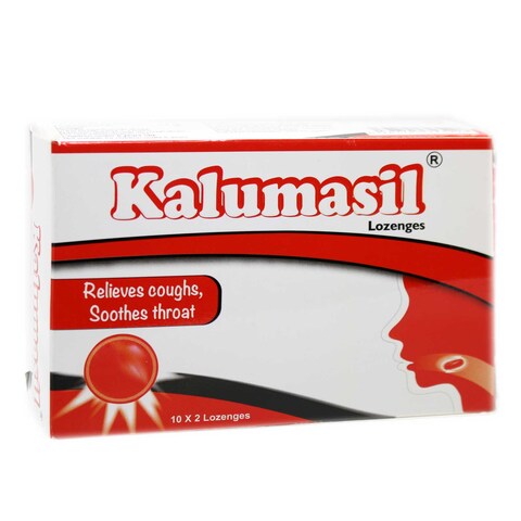 Buy Kaluma Double Action Herbal Cough Lozenges For Throat King 20 ...
