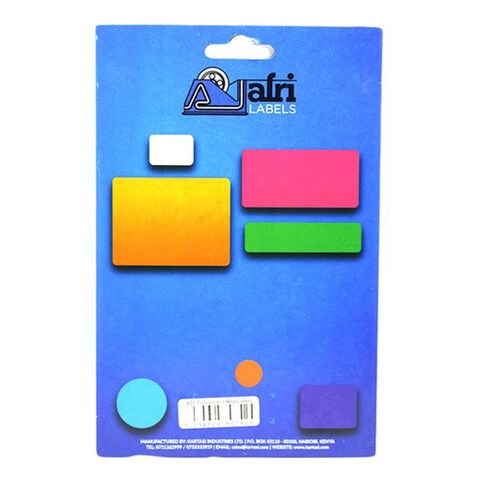 Buy AFRI ADHESIVE LABEL FLUO RED K05 Online | Carrefour Kenya