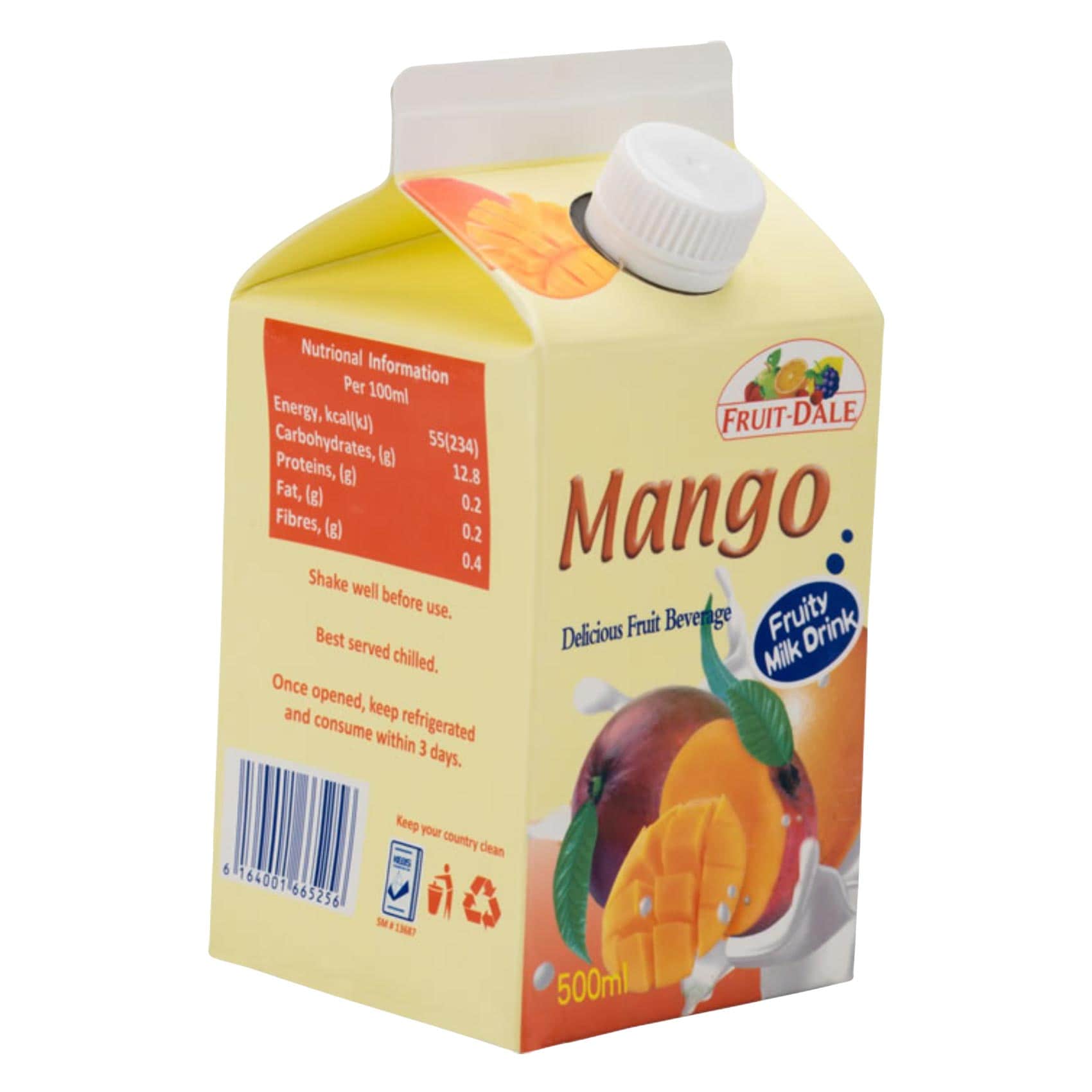 Buy Fruit Dale Mango Milk Juice 500Ml Online | Carrefour Kenya