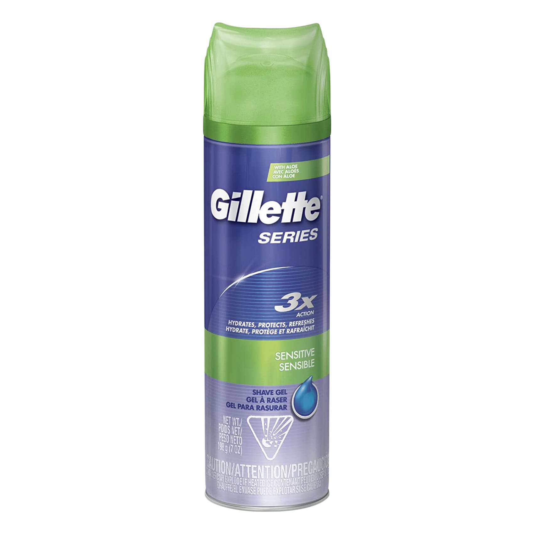 Buy Gillette Shave Gel Sensit. Skin198G Online | Carrefour Kenya