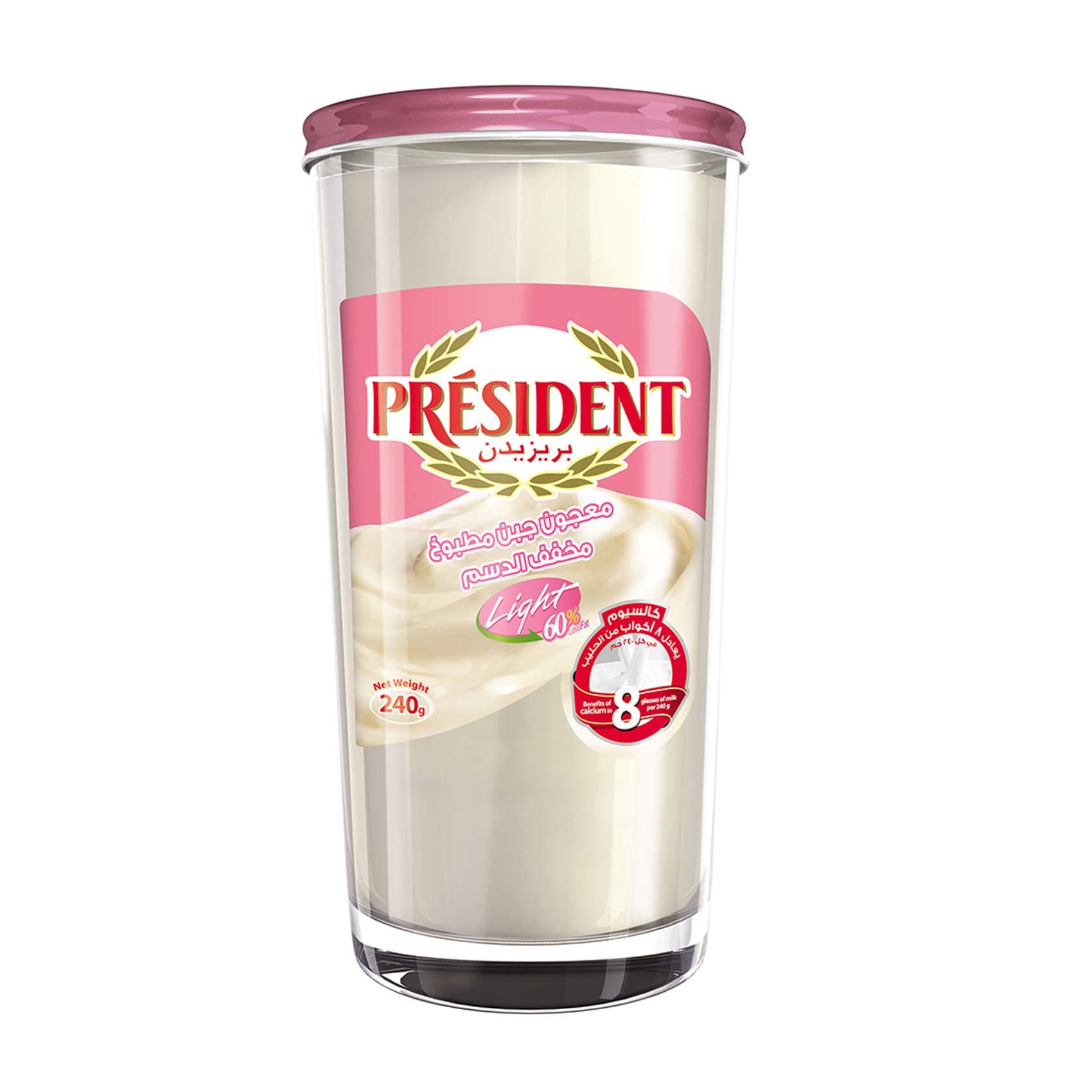 Buy President Spread Light Cheese - 240 gram Online | Carrefour Egypt