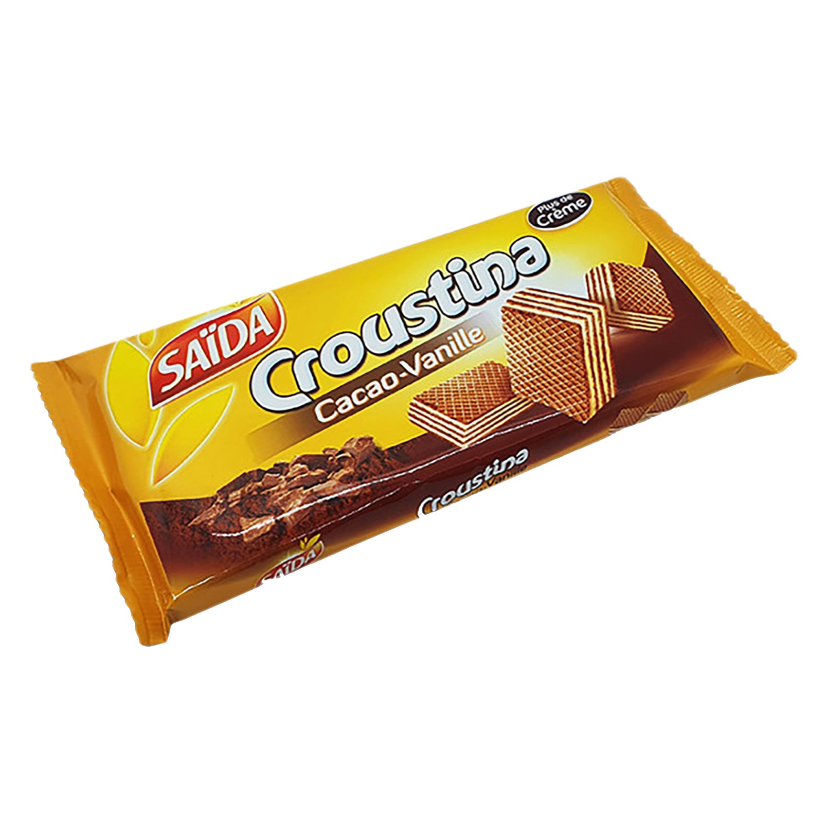 Buy Saida Croustina Cacao Vanilla Wafers 33g Online | Carrefour Kenya