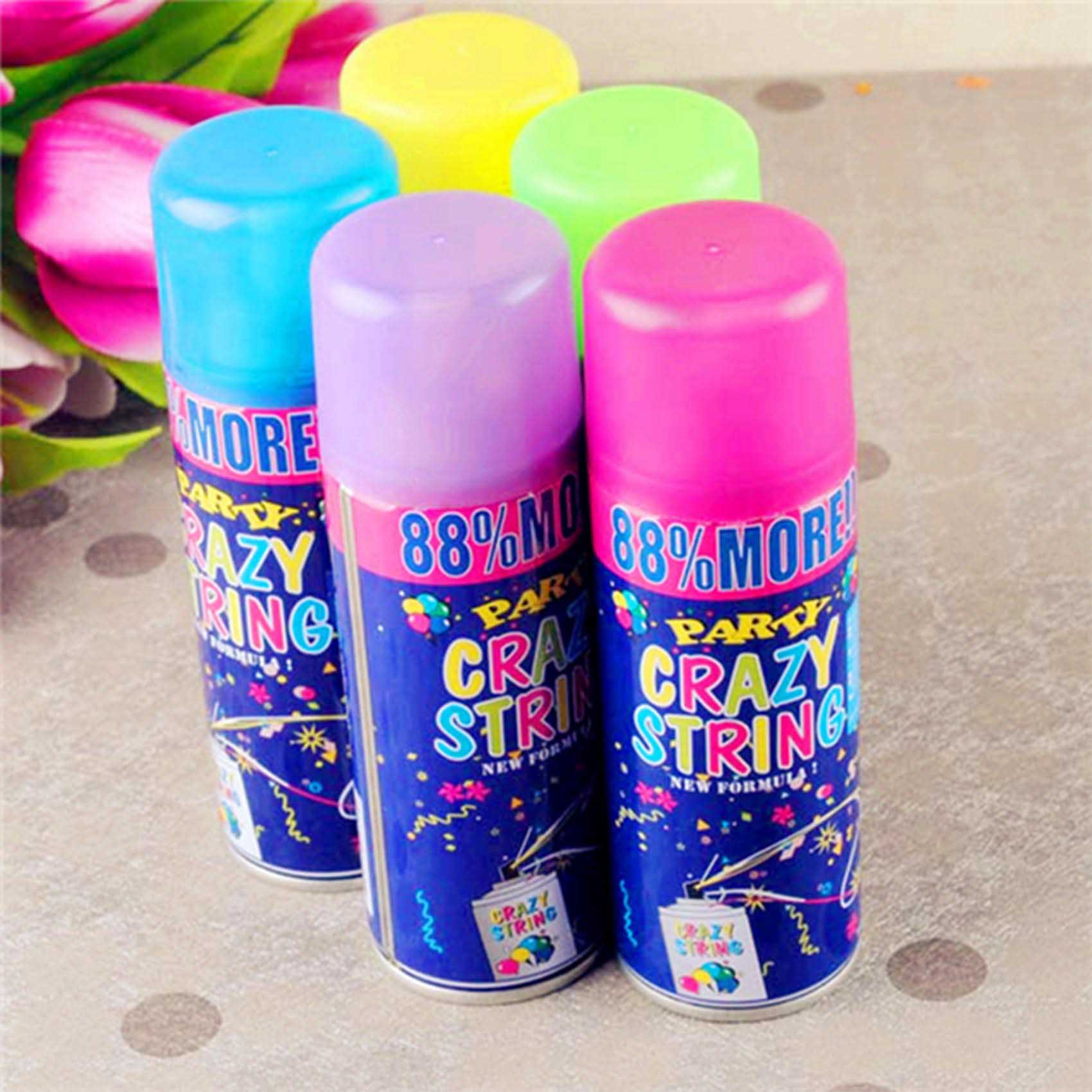 Buy Party Crazy String Stream Colors Spray Online | Carrefour KSA
