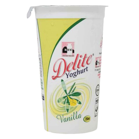 Buy KCC Vanilla Delite Yoghurt 250ml Online | Carrefour Kenya