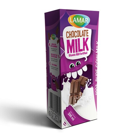 Lamar Chocolate Milk - 200 ml Online | Carrefour Egypt