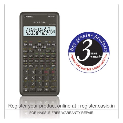 Buy CASIO CALCULATOR FX100MS SCIENTIFIC Online | Carrefour Kenya