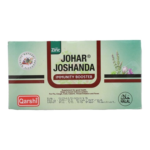 Buy Qarshi Johar Joshanda Immunity Booster 30 Sachets Online ...