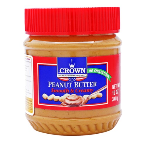 Buy CROWN PEANUT BUTTER 12OZ CREAMY Online | Carrefour Pakistan