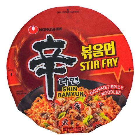 Nongshim Shin Ramyun Stir Fry Big Cup Noodle 103g price in UAE ...