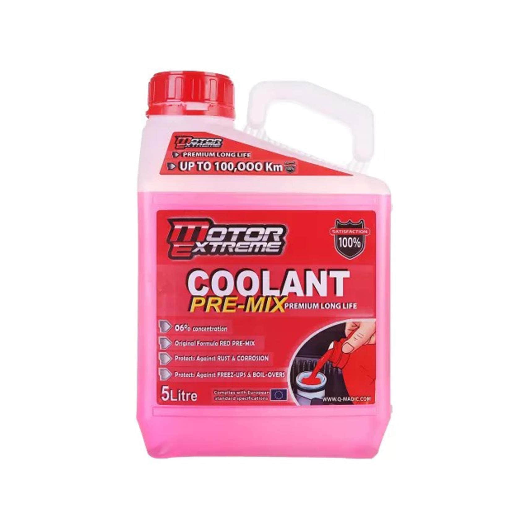 Buy Motor Extreme Coolant - 5 Liter - Red Online | Carrefour Egypt