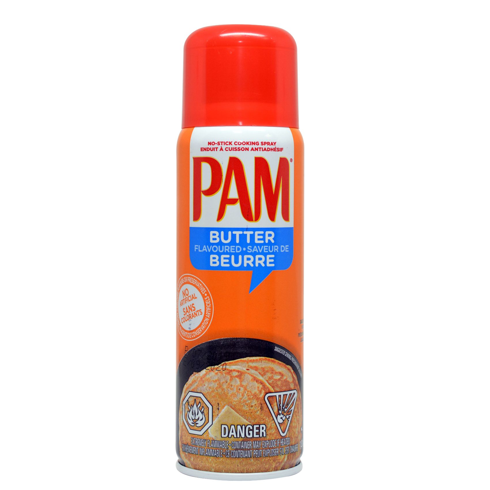 Buy Pam Butter No-Stick Cooking Spray 141g Online | Carrefour KSA